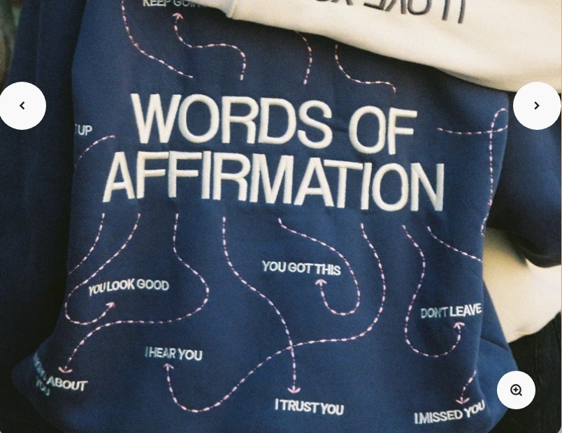Words of Affirmation – movingforwardslowly